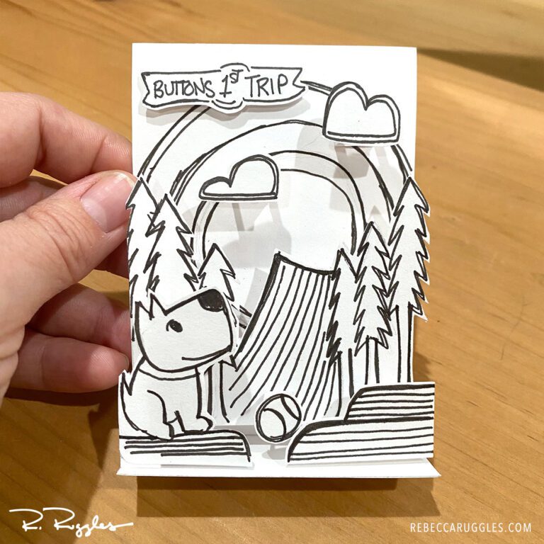 Pop-Up Scene Doodle - Rebecca Ruggles